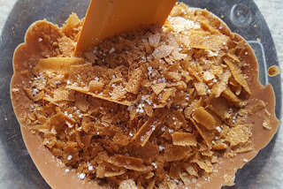 La Folle Gourmande: Le cake marbré croustillant feuillantine praliné