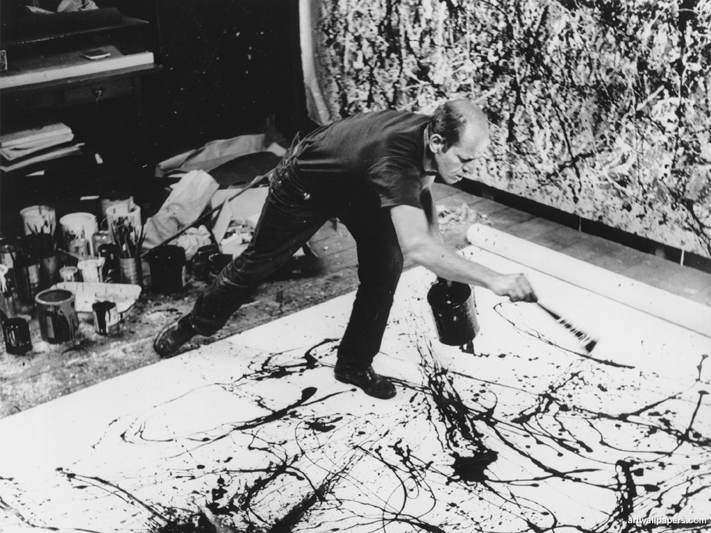 SuitLiz: Jackson Pollock en Barcelona