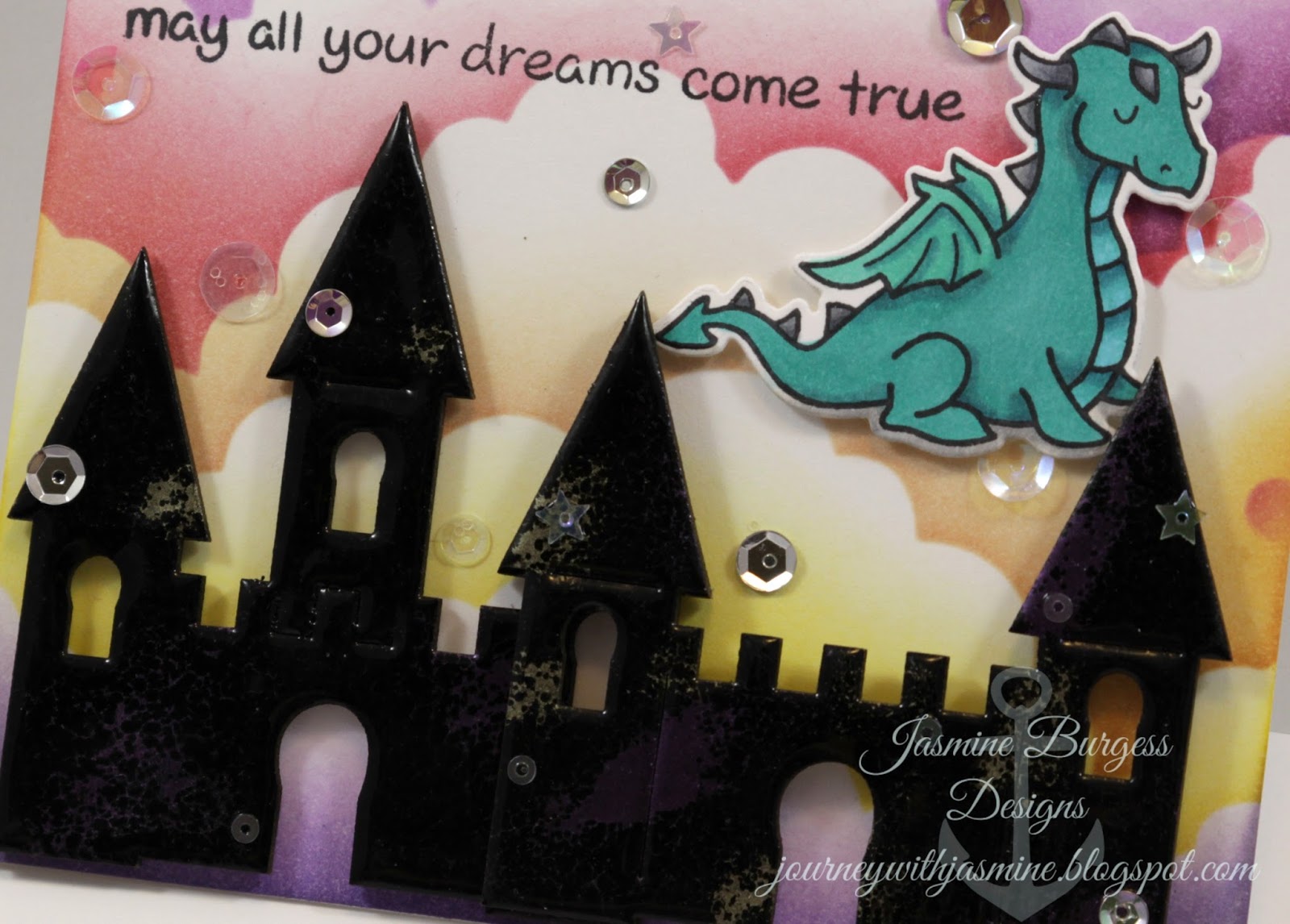 journeywithjasmine: Embossing Enamel Chipboard Technique with Infinity ...