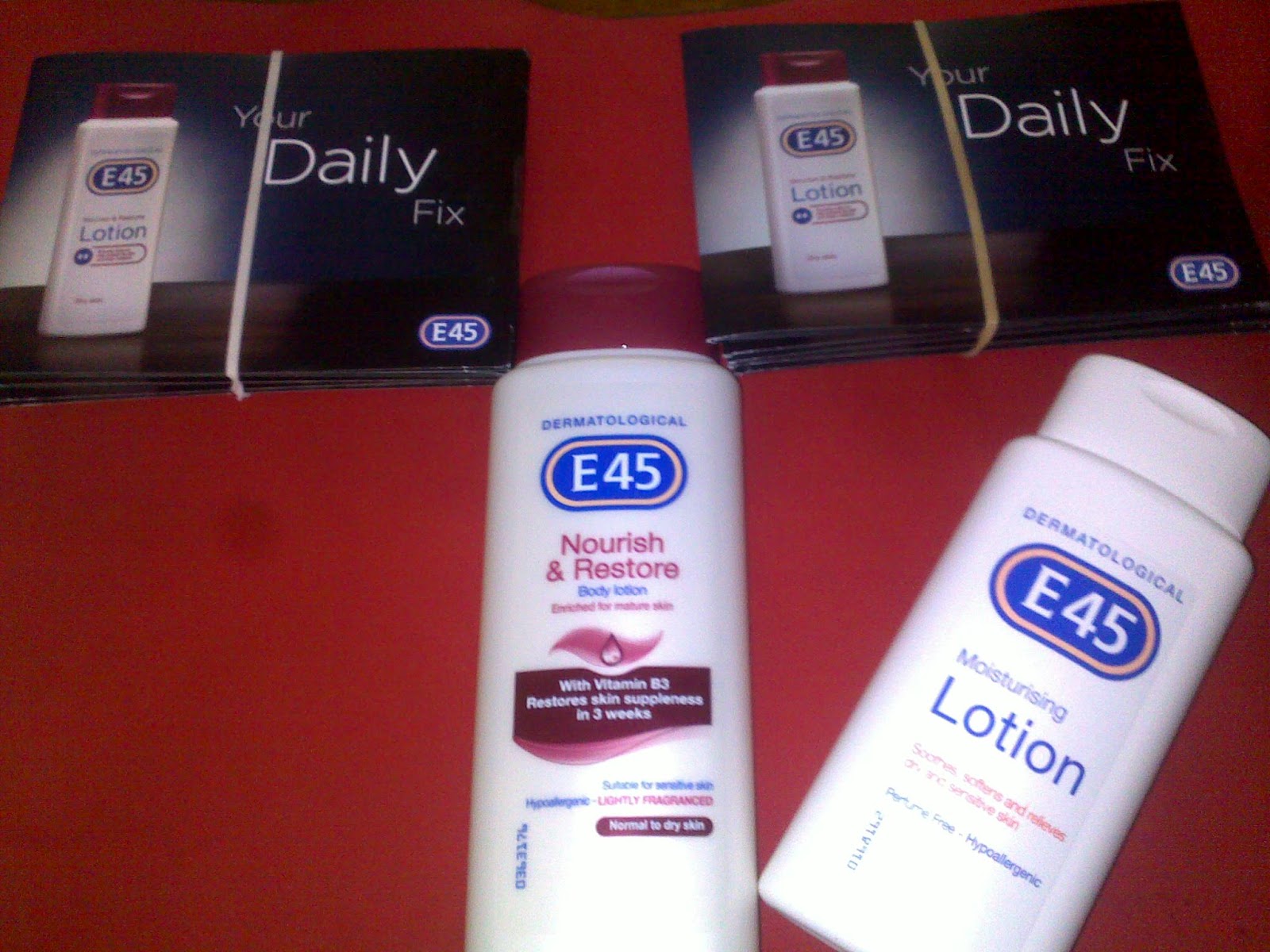 Sophia's Product Reviews: E45 Moisturising Lotion & E45 Nourish And ...