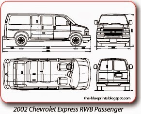 Vector Blueprints - Cars, Trucks, Busses and others: Chevrolet - Vector ...