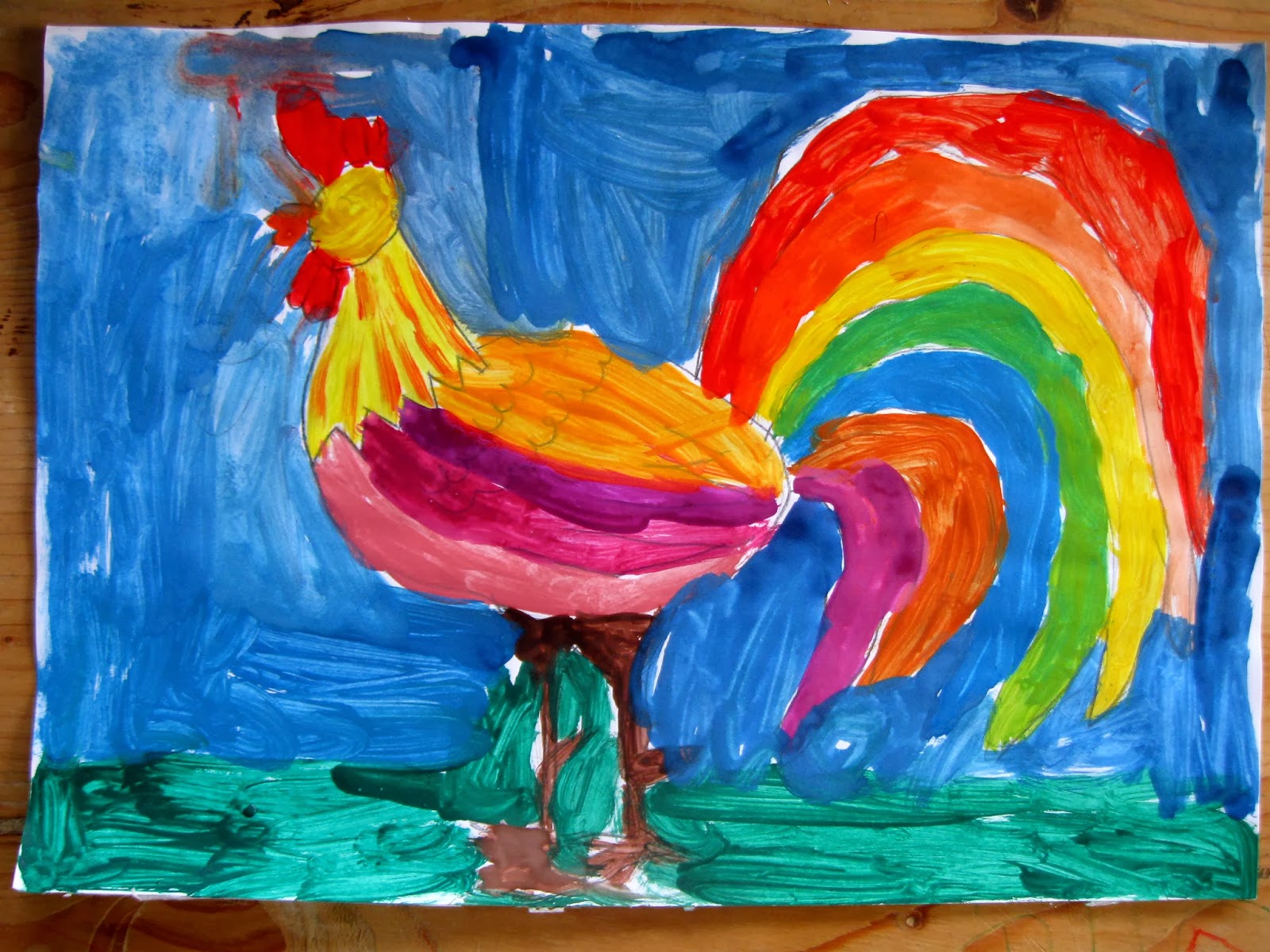 A fost odata ca niciodata: Jocul culorilor - de la Kandinsky la cocosul ...