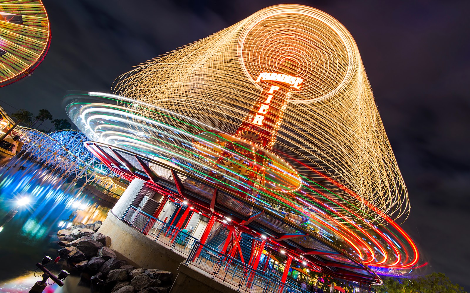 Light Trails from the Zephyr