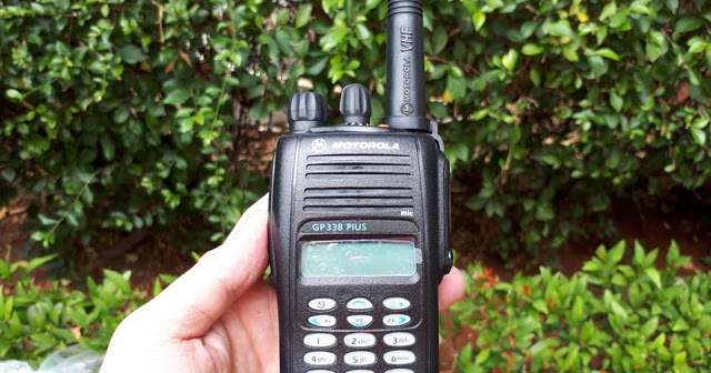 CNC virtual: Jual: HT Motorola GP338 Plus VHF Seken Mulus Fullset IP54 ...