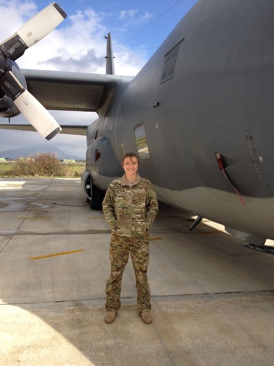 Wounded Times: Female Pilot Flying Again After Losing Leg