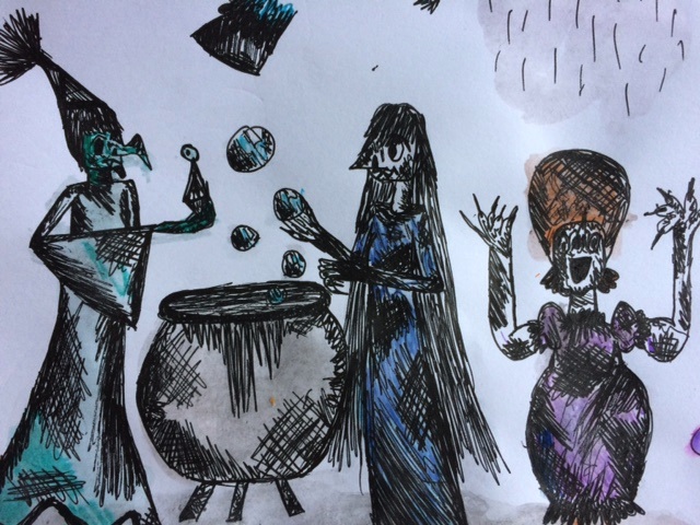 Macbeth and Witches Poem