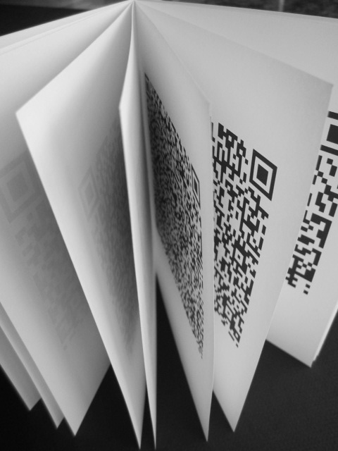 Western New York Book Arts: QR Code Book: Why We Lose Our Hands
