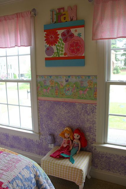 Cottage Blue Designs: Spiced Up Room for a Sparkly Girl