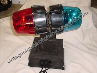 Vintage Night Club Lighting: Unknown Custom Double Beacon Effect Unit