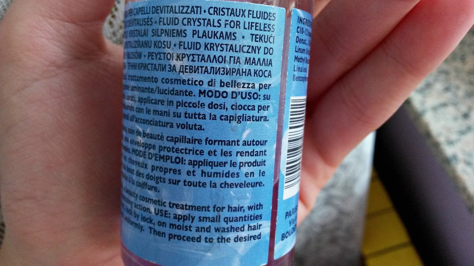 Pinkina: Parisienne Italia - Cristalli fluidi - Tekući kristali za ...