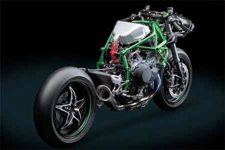 Gambar Kawasaki Ninja H2 si Motor Tercepat Ninja | Koleksi Gambar Motor