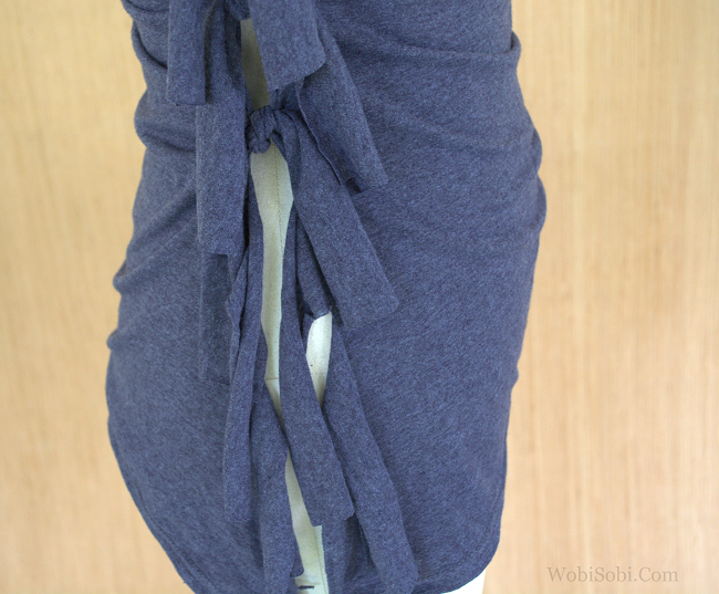 WobiSobi: Multi-Tied, Side Tee: DIY