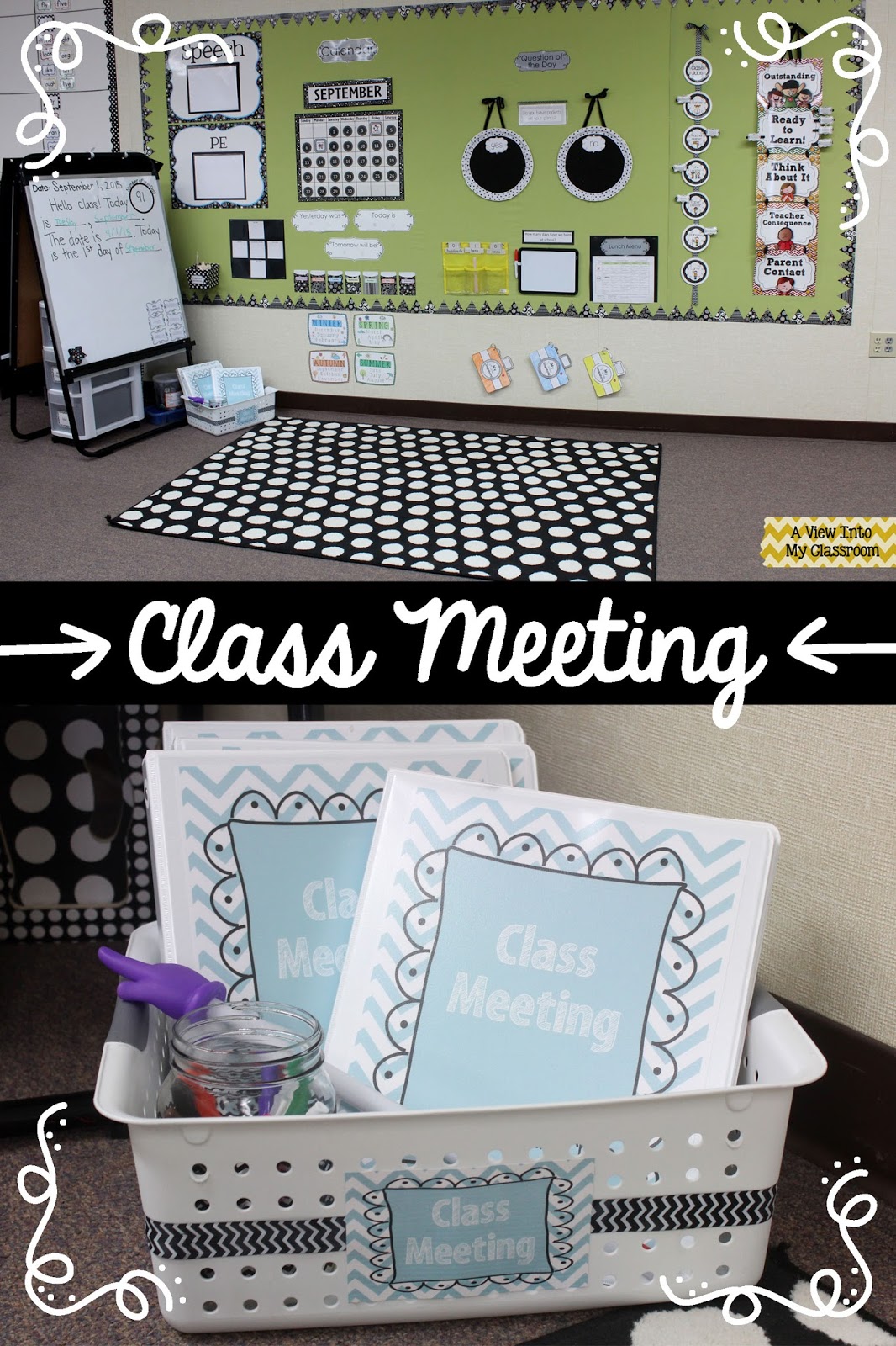 A View Into My Classroom: Class Meeting Routines