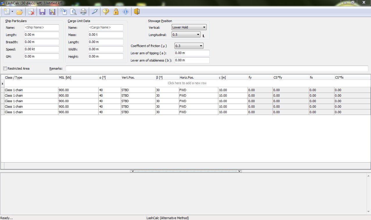 Software Untuk DRAFT SURVEY,LASHING CALCULATOR & ROUTE PLANNER | PELAUT ...