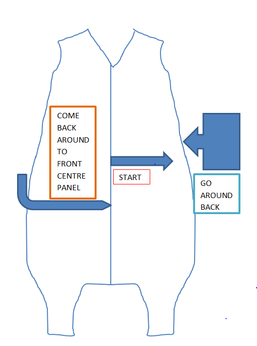 Sweet Nothings Crochet: A CUTE SLEEVED SLEEP SACK