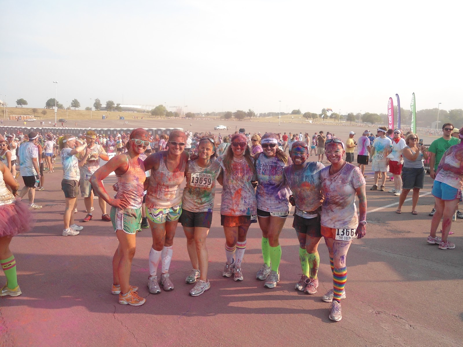 {Monday RUNday} The Color Run Recap! - Mended By Mercy