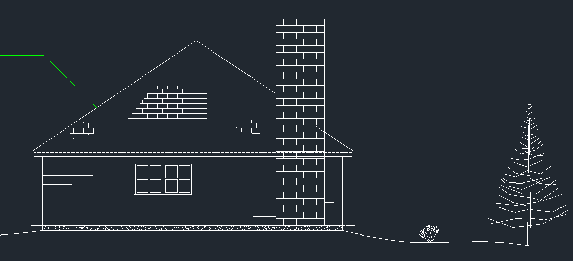 nate's 3 architecture pics: Elevation Front and Right Side View
