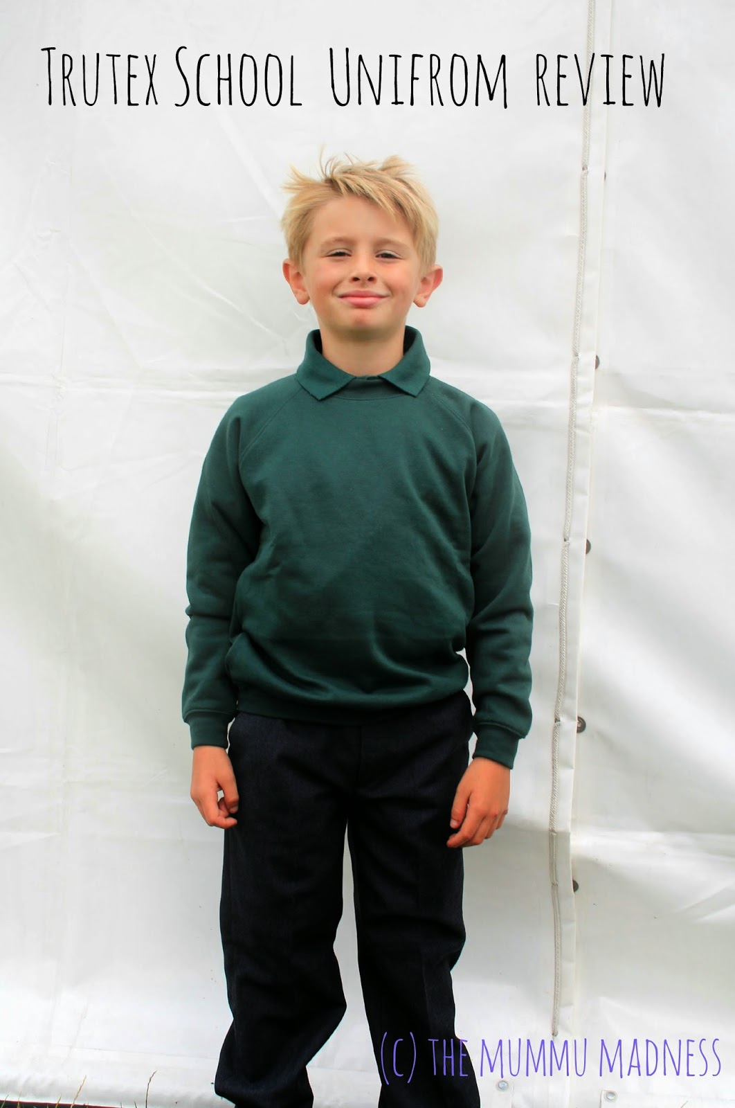 Mummy's Little Blog: Trutex Uniform Review