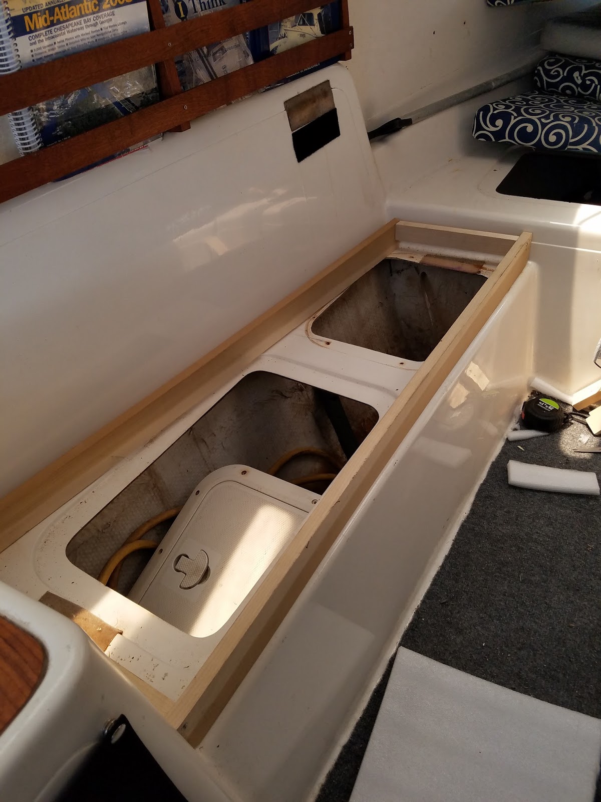 Wind Wager: V Berth Modification