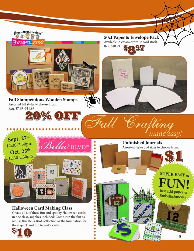 Ben Franklin Crafts and Frame Shop: Our September Ad Has Your Fall ...
