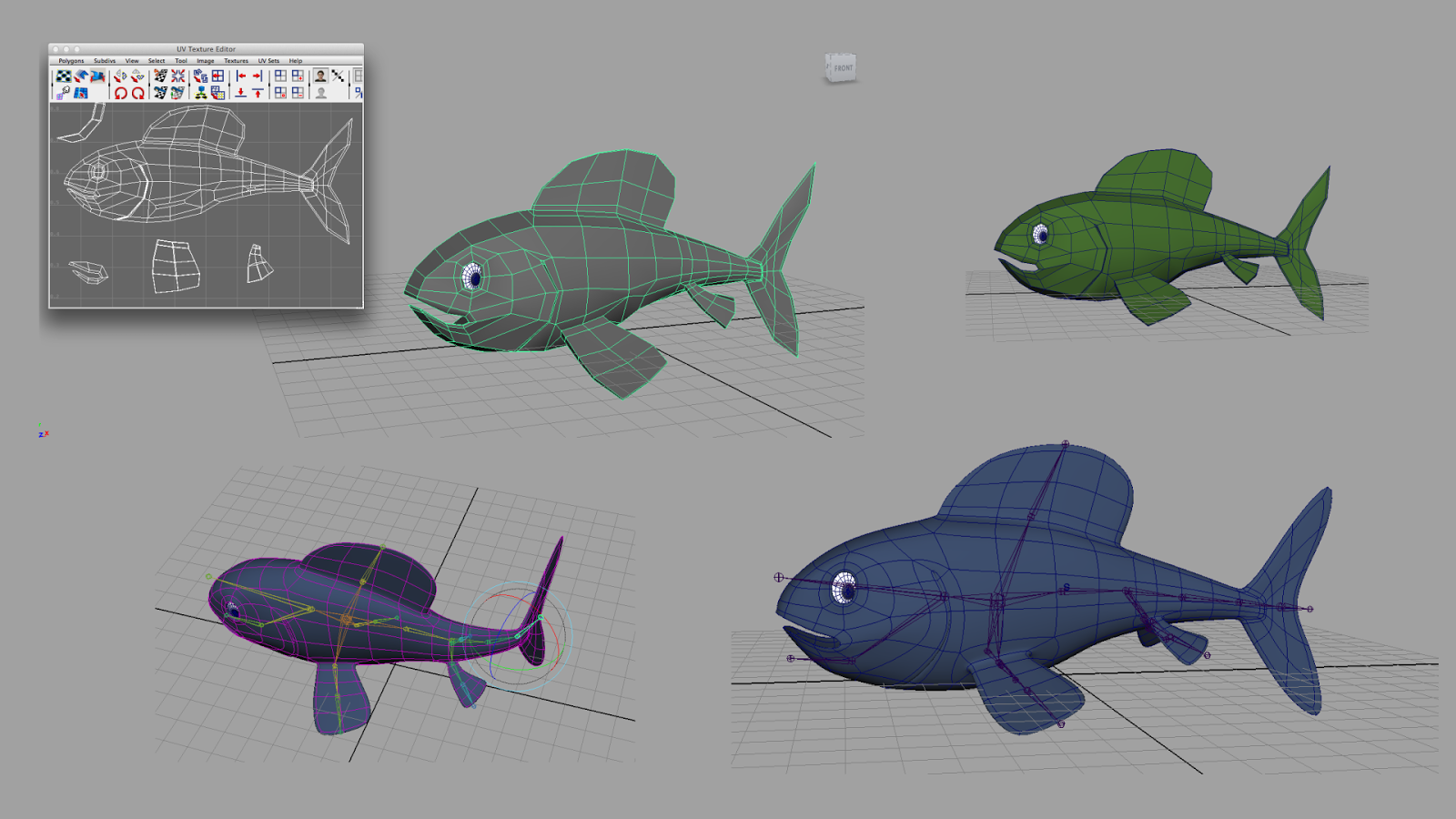 Noëlie Delesse: Modélisation 3D, le poisson