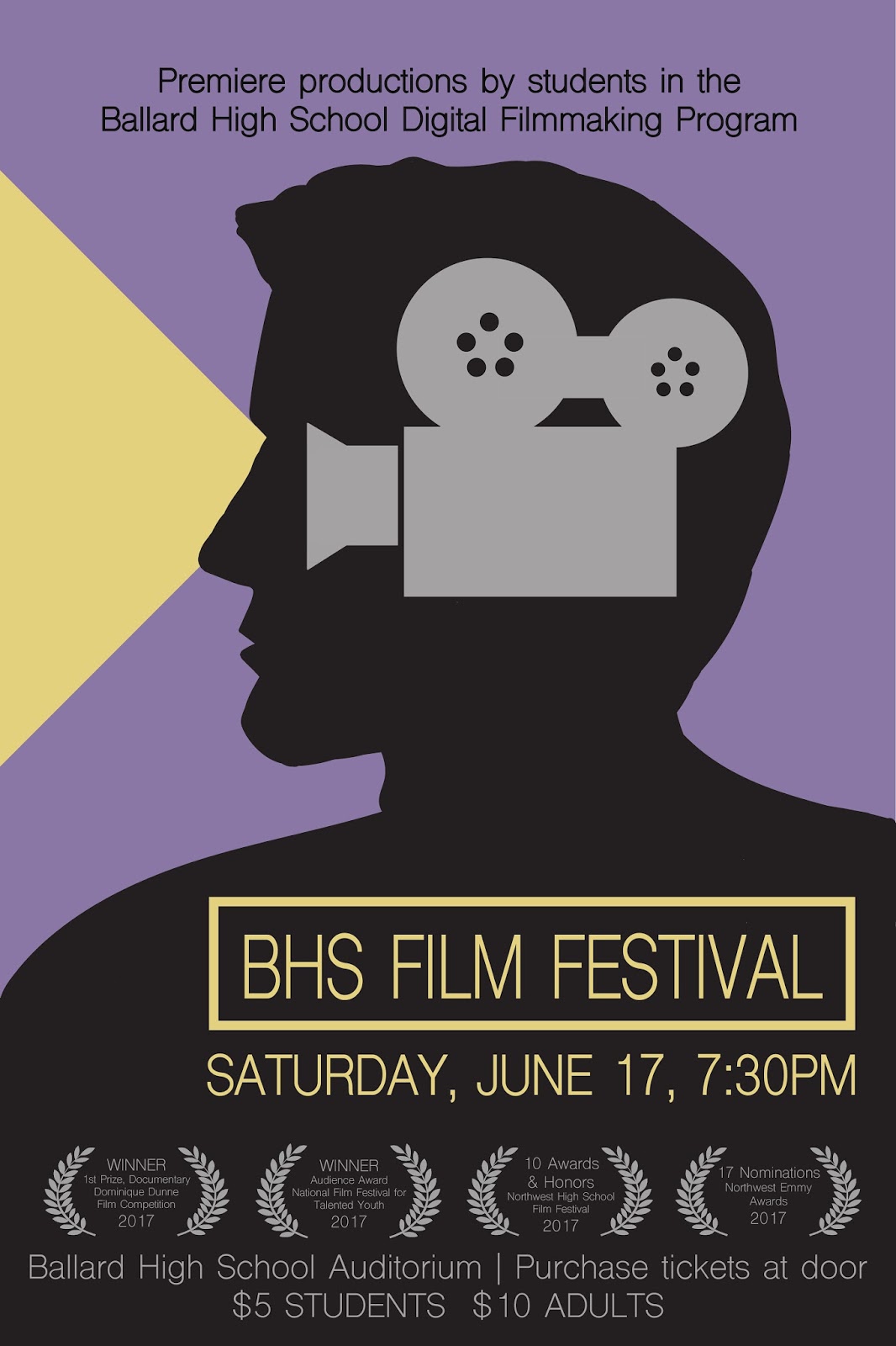 Ballard High School Digital Filmmaking Program: DON'T MISS NEW SHORTS ...
