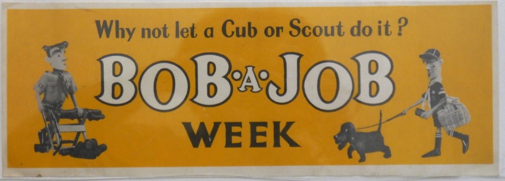 Scouting and me: Bob a job week