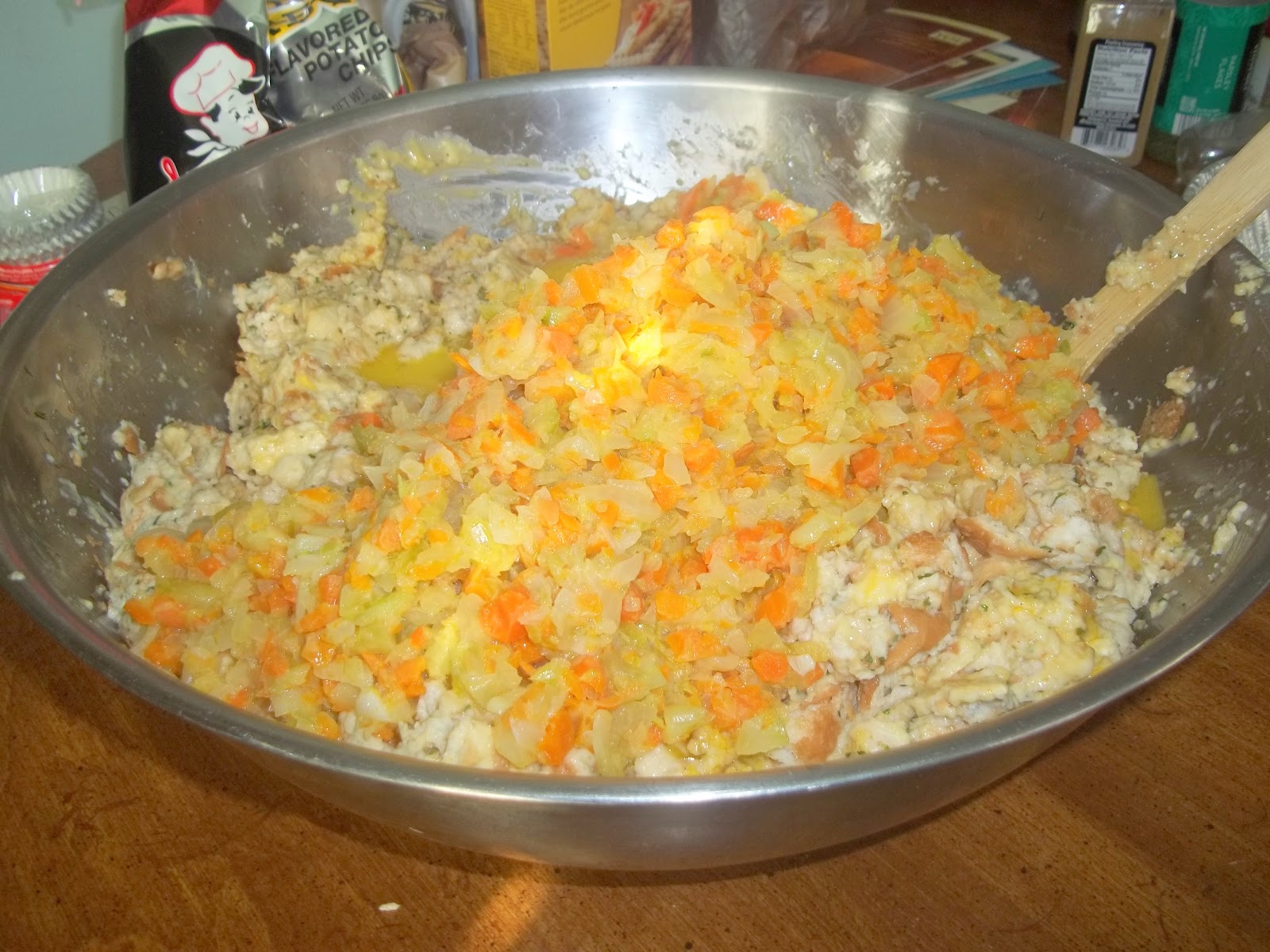 Georgia's Kitchen and MORE!: Georgia's Fluffy Bread Stuffing