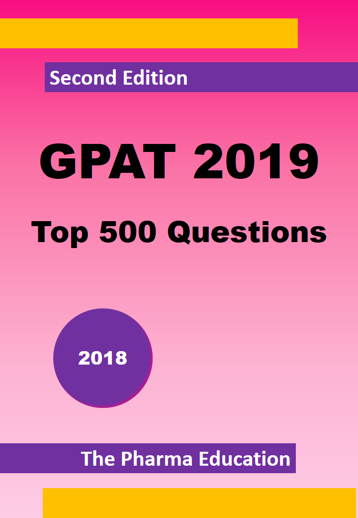 Download GPAT Book - GPAT 2019 - Top 500 Questions - The Pharma ...