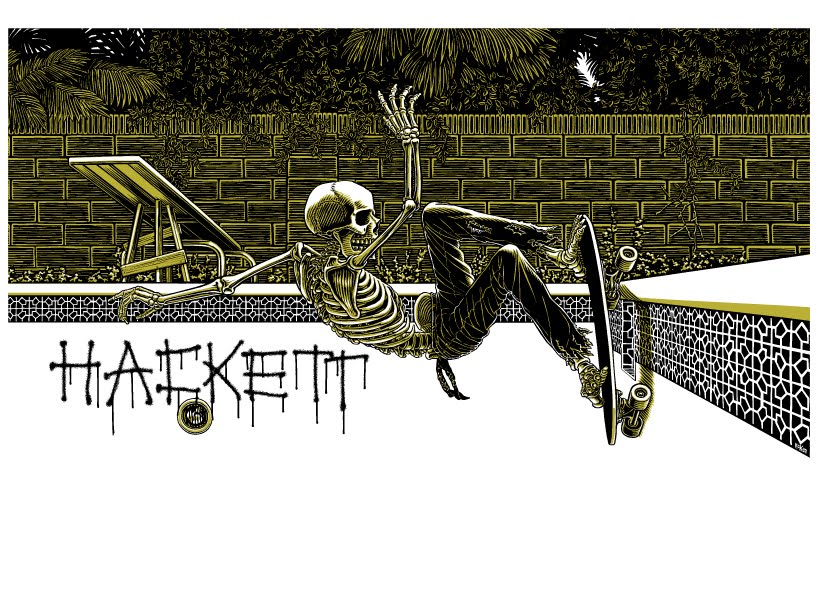 INSIDE THE ROCK POSTER FRAME BLOG: Marc Mckee prints to help skate ...