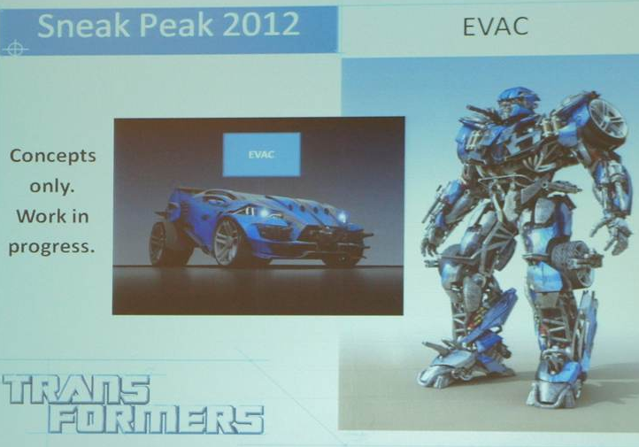 Transformers the Ride the Creation of Evac - Transformers News - TFW2005