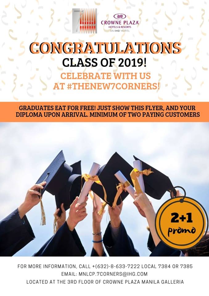 Manila Shopper: Graduation 2019 Blowout Promos