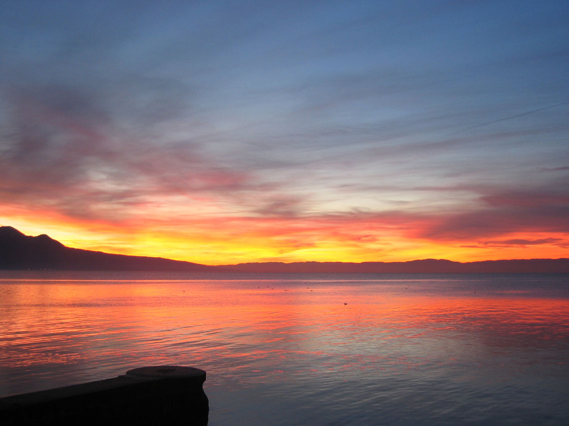 Paisajes del atardecer - Imagui