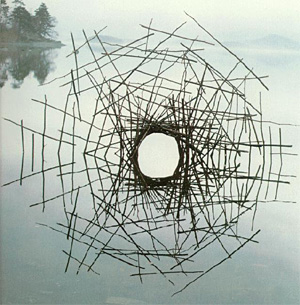 a faithful attempt: Andy Goldsworthy Nature Inspired Project