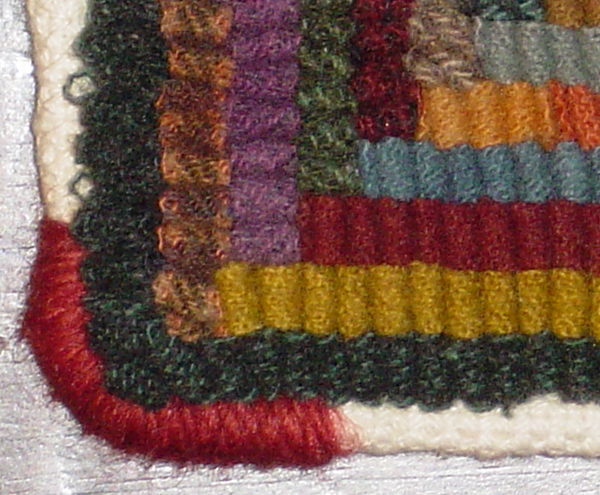 The Wooly Red Rug: Rug Hooking...Finishing Techniques