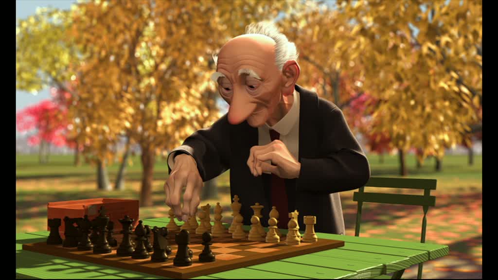 Caminando en círculos: 100 AS (LXIV): Gery's Game (1997) Jan Pinkava