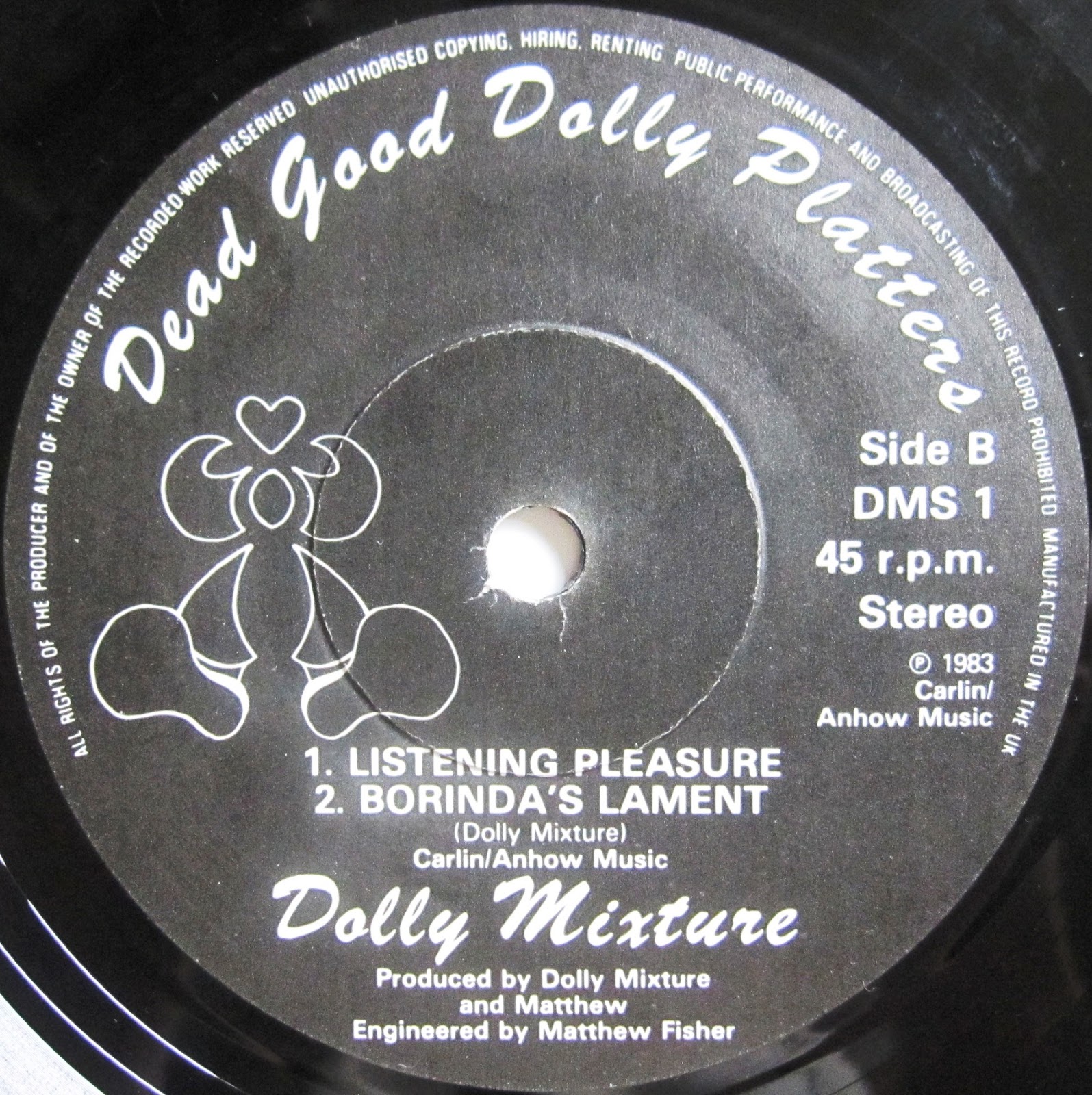 From A Northern Place: Dolly Mixture - Remember This (7")