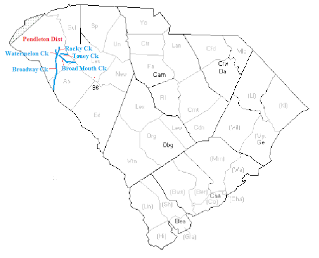 Benjamin Clements of Pendleton County, South Carolina