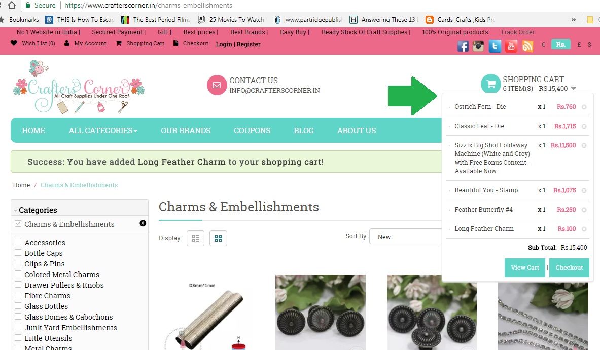 Crafters Corner : Crafters Corner 101: Website Navigation