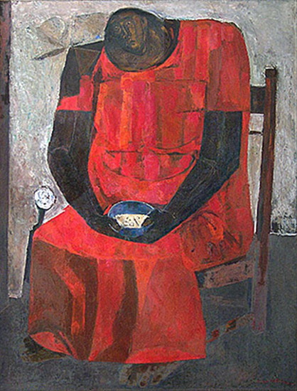 SIETE JERINGAS: ÁNGEL CHÁVEZ : MAESTRO DE LA PINTURA PERUANA