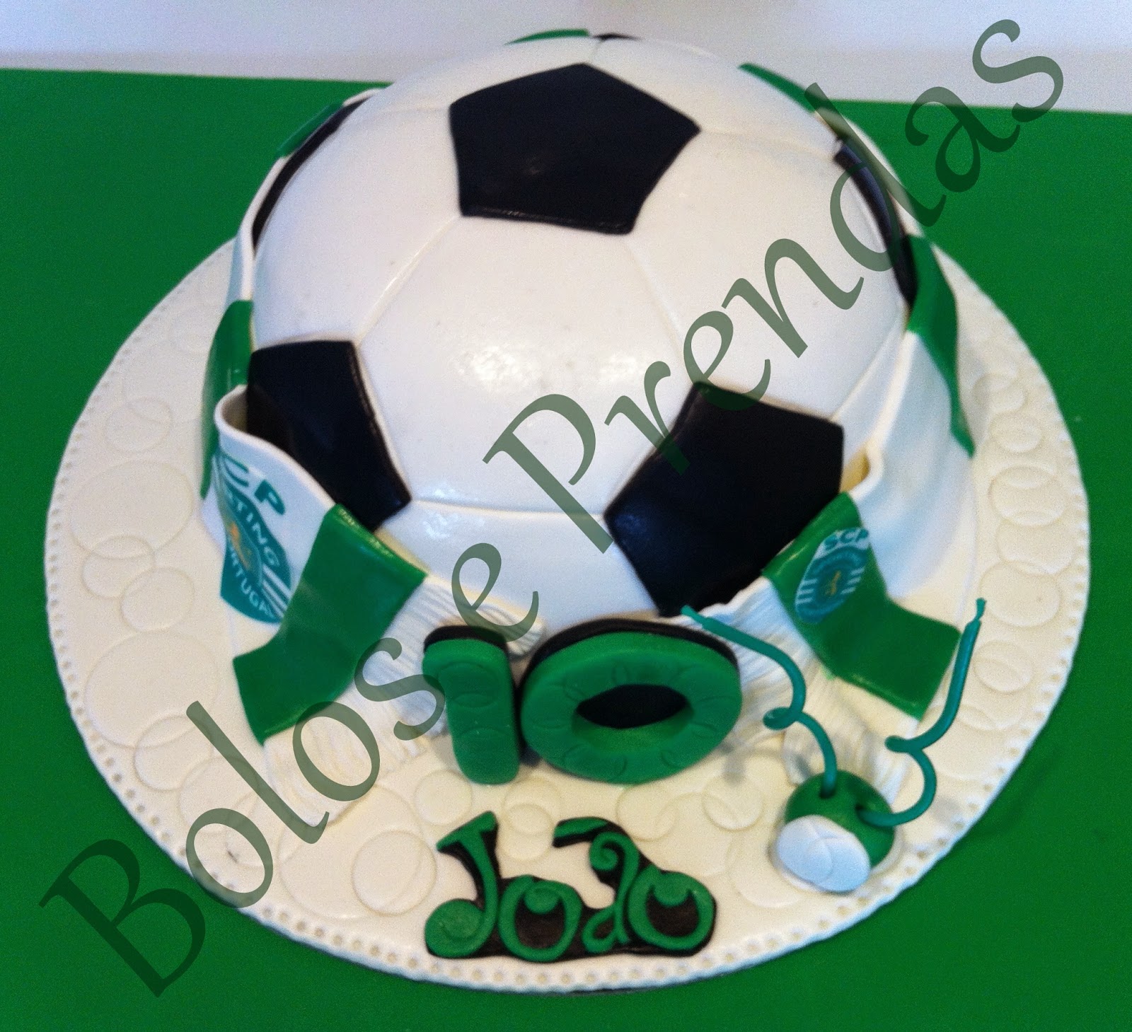 Carla Moreira - Cake Designer: Bolo Sporting