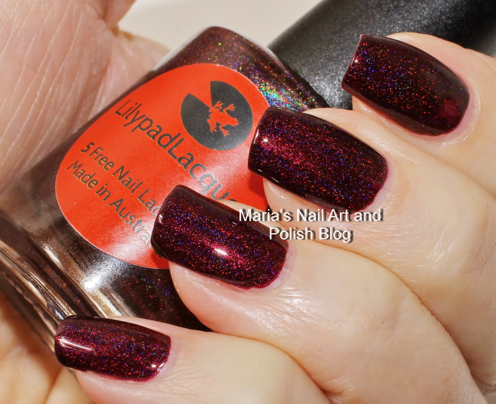 Marias Nail Art and Polish Blog: Lilypad Lacquer Bite Me, True Blood ...