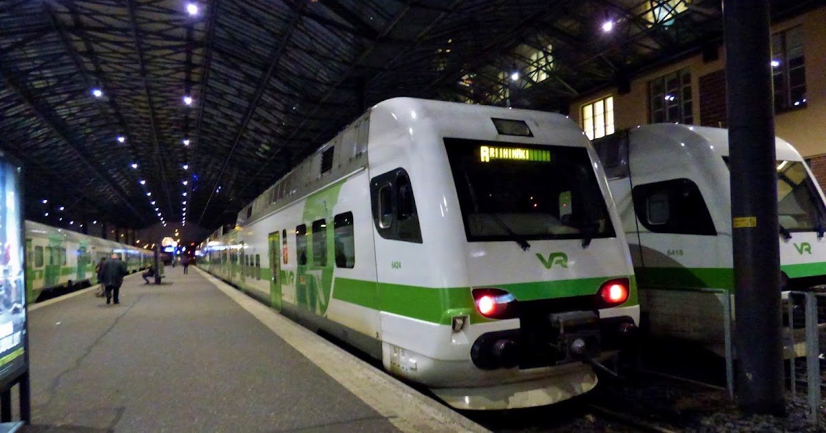 Viajar e descobrir: Finlândia - Helsínquia - Comboio VR Class Sm4 EMU