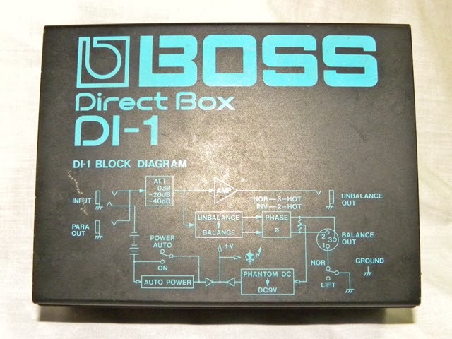 CA Guitar Repair Blog: BOSS DI-1 Direct Box