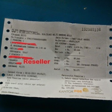 Toko Alishba Karpet: Resi Barang