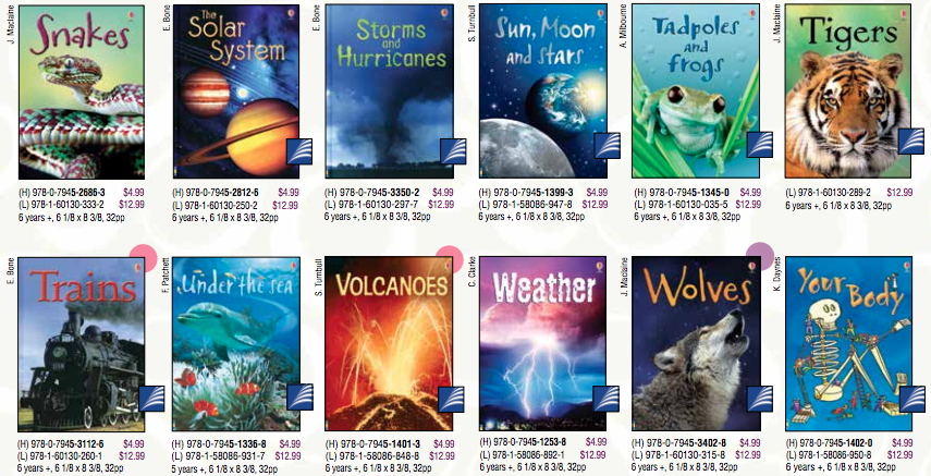 The Lion is a Bookworm: Usborne Review: Beginners Non-Fiction Series