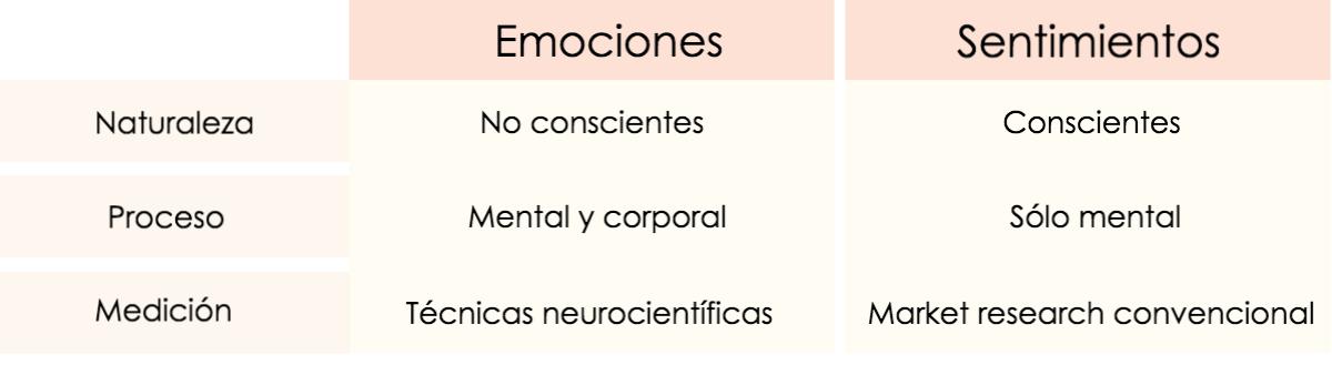 ¿cuál Es La Diferencia Entre Sentimientos Y Emociones Brain And