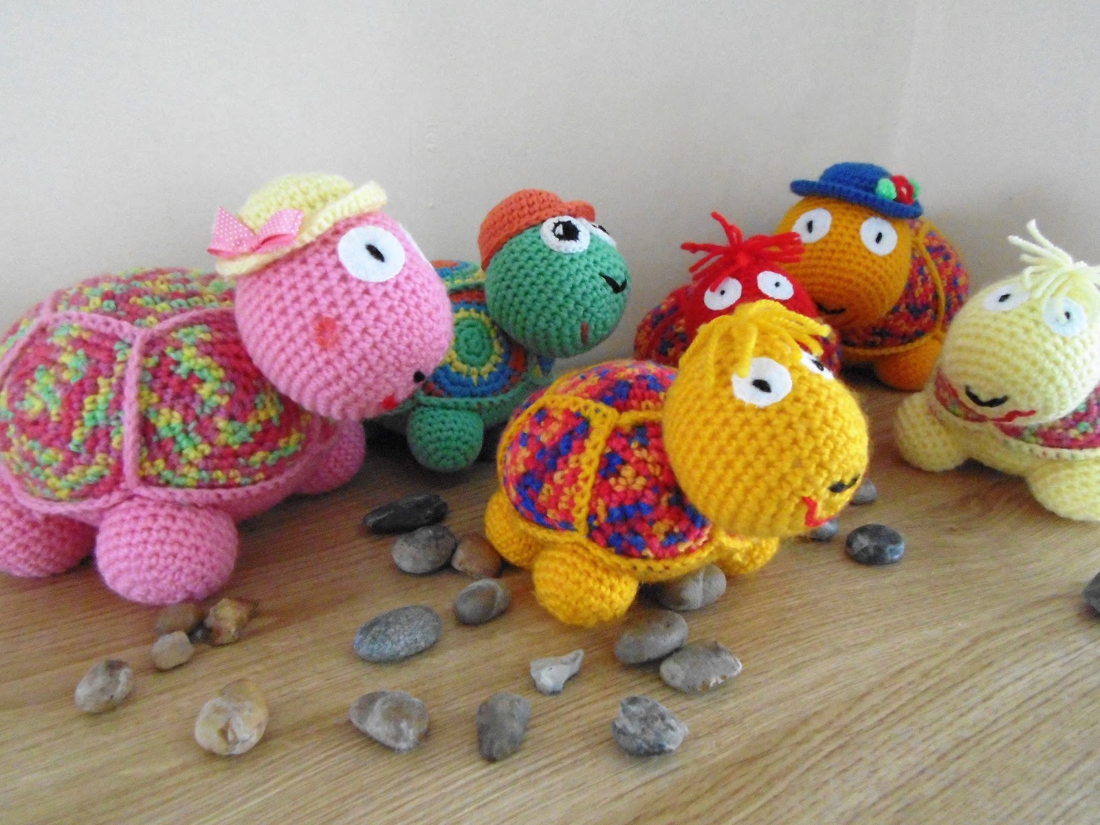 Kirju Mirju käsitöö.: Amigurumi kilpkonn. Juhend.