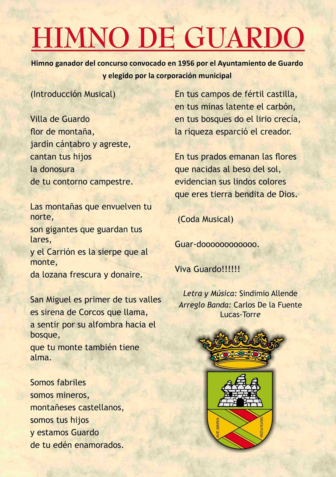 Zona Multimedia: Himno de Guado