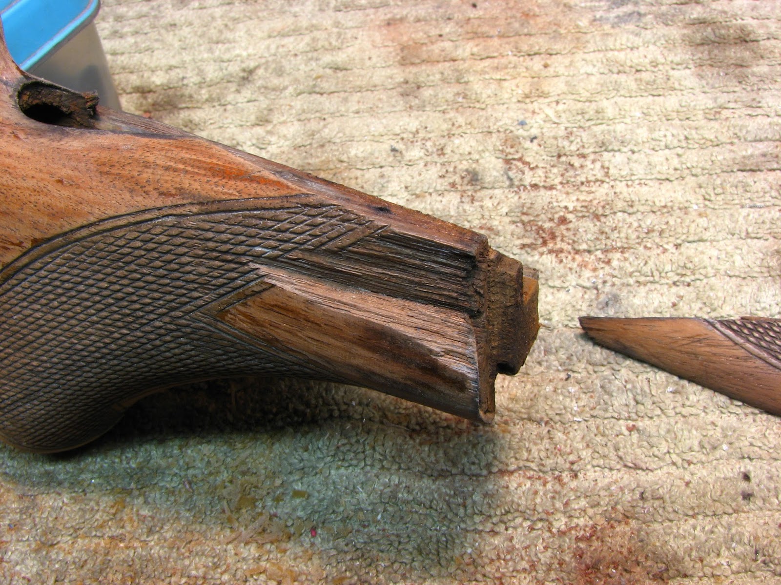 Vicknair Restorations, Specialist Gunsmithing Weblog: Repairing a ...